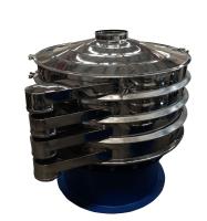 China Rotary Circular Vibrating Screen Machine Powder Coating Sieving Machine for sale