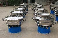China Rotary Circular Vibrating Screen Machine Powder Coating Sieving Machine for sale