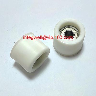 China Nylon Pulley Roller with Ball Bearing for Muetrans Conveyor Device 50mm for sale