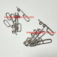 China Stainless Steel Thread Guide Yarn Guide for Muetrans Device Single Double Eyelet for sale