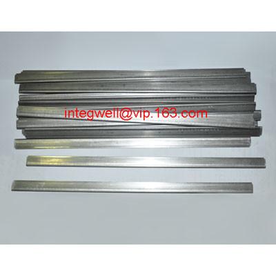 China Stainless Steel Contact Rail for Automatic Warp Break Detection Dropper Guide 12mm for sale