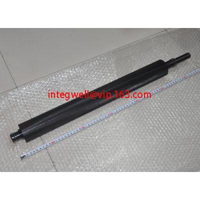 China Industrial Take-Off Knurled Rubber Roller 100mm Diameter Durable Long-Lasting for sale