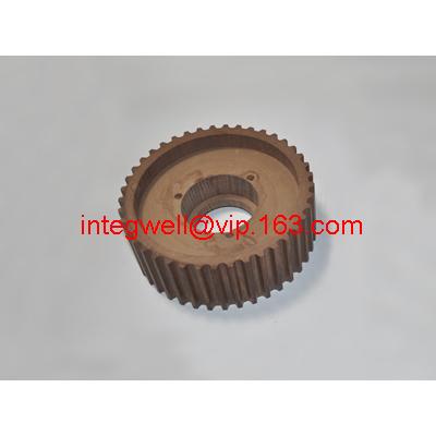 China Belt Pulley Tension Roller for MBJ Loom Drive Device 150mm Diameter for sale