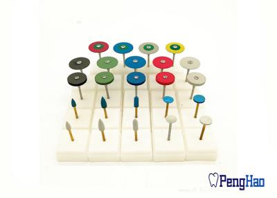 China Dental Zirconia Abrasive Tools Rubber Diamond Impregnated Polisher 3mm Shank for sale