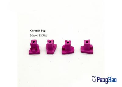 China Ceramic Firing Pegs Single Pointed Teeth Burning Rack 10mm Hole Diameter 150mm Length for sale