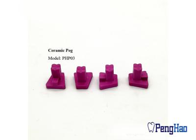 China Slant Shape Single Pointed Teeth Burning Rack for Crowns and Bridges Holding Use 100mm for sale
