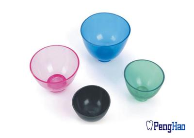 China Premium Dental Lab Tools , Dental Plaster Plastic Rubber Mixing Bowl for sale