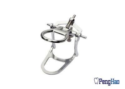 China Silver Color Dental Articulator Detachable Type Zinc Alloy Articulator 100mm for sale