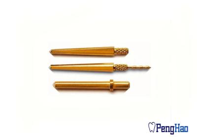 China Dental Laboratory Brass Dowel Pins 25mm Implant Teeth Model Pins for Accurate Alignment for sale