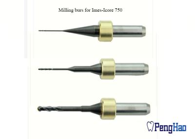 China Imes-Icore 750 Dental Milling Burs CrN DLC DC Coated for Zirconia 2mm for sale