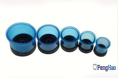 China Durable Dental Lab Casting Investment Ring Plastic Stainless Steel 100mm for sale