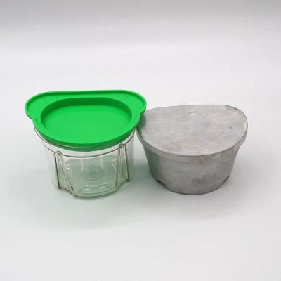 China Dental Lab Plastic Duplicating Flask 100mm Agar Model Former for Denture Molding for sale