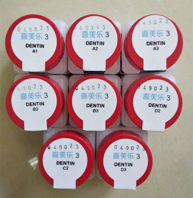 China Porcelain Powder Dental Lab Tools Ceramco 3 Denture Material for Metal 100g for sale