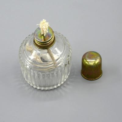 China Transparent Color Dental Lab Glass Alcohol Burner Lamp CE ISO 250ml for sale