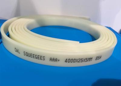 China Polyester Silk Screen Squeegee Rubber Roll Green Color UV Resistance for sale