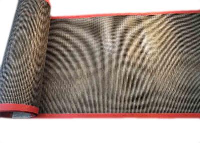 China 2mm * 2mm Cardboard Division Non Stick PTFE Conveyor Belt for sale