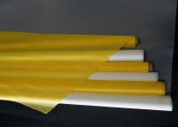 China 165T-37Y High Tension Polyester Wire Mesh Roll For Glass / Ceramic Printing for sale