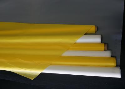 China 165T-37Y High Tension Polyester Wire Mesh Roll For Glass / Ceramic Printing for sale