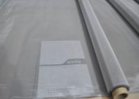 China High Flexibility Stainless Steel Screen Printing Mesh / 100 Mesh Stainless Steel Screen for sale