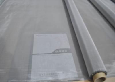 China High Flexibility Stainless Steel Screen Printing Mesh / 100 Mesh Stainless Steel Screen for sale