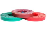 China 75A 35*7 mm Yellow Screen Print Rubber Squeegee Roll For T-shirt Printing for sale