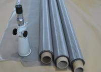 China Solar Battery Stainless Steel Screen Printing Mesh 0.018-0.02mm Wire Diameter for sale