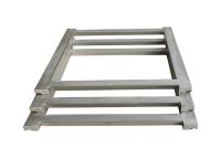 China Wholesale Aluminum Silk Screen Printing Frames With 165T Polyester Wire Mesh for sale