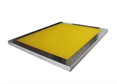 China Factory Manufacturer Aluminum Silk Screen Printing Frame With 64T Polyester Mesh for sale