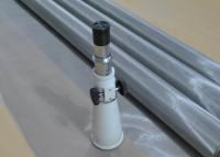 China Plain Weave Stainless Steel Screen Printing Mesh 40-50 Micron Low Elongation for sale