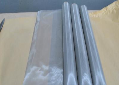 China 304N Stainless Steel Screen Printing Mesh , Plain Weave Fabric Mesh Screen for sale