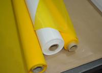 China White 77T Silk Screen Printing Mesh 100% Polyester Acid Resistance for sale