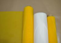 China Yellow 120T-40PW Plain Weave Monofilament Screen Printing Mesh For Solvent Ink Printing for sale