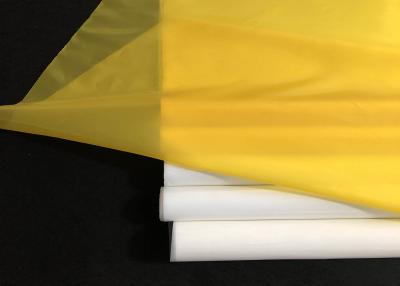 China 80t Polyester Monofilament Silk Screen Printing Mesh Fabric Glass And Ceramic Use for sale