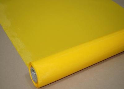 China Plain Weave Polyester Silk Screen , Polyester Monofilament Mesh For Shirts for sale
