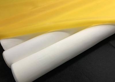China High Flexibility 110 Screen Printing Mesh With SGS / FDA / MSDS Certificate White Color for sale