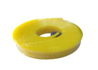 China Green Transparent Screen Printing Squeegee 40mm*9mm*4m Length Customized Size for sale