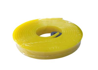 China Green Transparent Screen Printing Squeegee 40mm*9mm*4m Length Customized Size for sale
