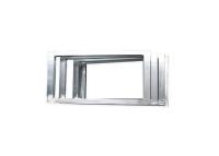 China Polishing Silver Aluminium Screen Printing Frames Solvent Resistance 18x20 Inch Size for sale