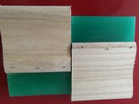 China 80A Textile Screen Printing Squeegee Blades Flat Shape For T- Shirt Printing for sale