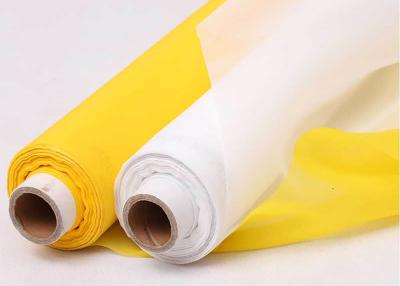China Durable Monofilament Screen Printing Mesh 25M/Roll , 50M/Roll , 100M/Roll Length for sale