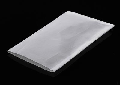 China White Plain Weave Filter Nylon Rosin Bags Recyclable For Milk / Tea for sale