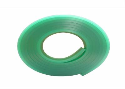 China 65 - 75 Shore A Screen Printing Squeegee Blades For Machinery Green Color for sale