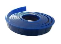 China 50 × 9 ×4000 MM 75A Screen Printing Materials Printing Squeegee Roll Blue Green Red Color for sale