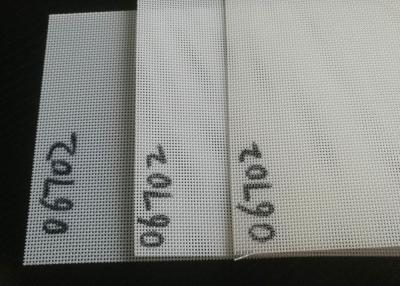 China Spiral White 2cm Polyester Mesh Belt For Paper Pulps for sale