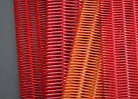 China Spiral Cargo Transportation Polyester Mesh Belt for sale