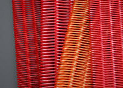 China Spiral Cargo Transportation Polyester Mesh Belt for sale
