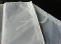 China Monofilament 73 Microns 12x12 Nylon Mesh Filter Bags Double Seam for sale