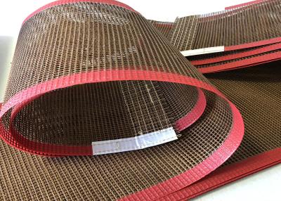 China 4 ×4mm Chemical Plant Use Ptfe Conveyor Belt for sale