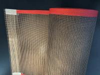 China Black Fiberglass Material Mesh FDA Ptfe Belting for sale