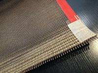 China High Temperature Resistant 4*4mm Ptfe Conveyor Belt for sale